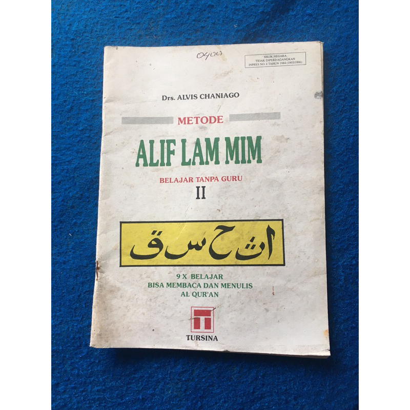 Jual buku METODE ALIF LAM MIM belajar tanpa guru jilid II oleh Drs Alvis Chaniago | Shopee Indonesia
