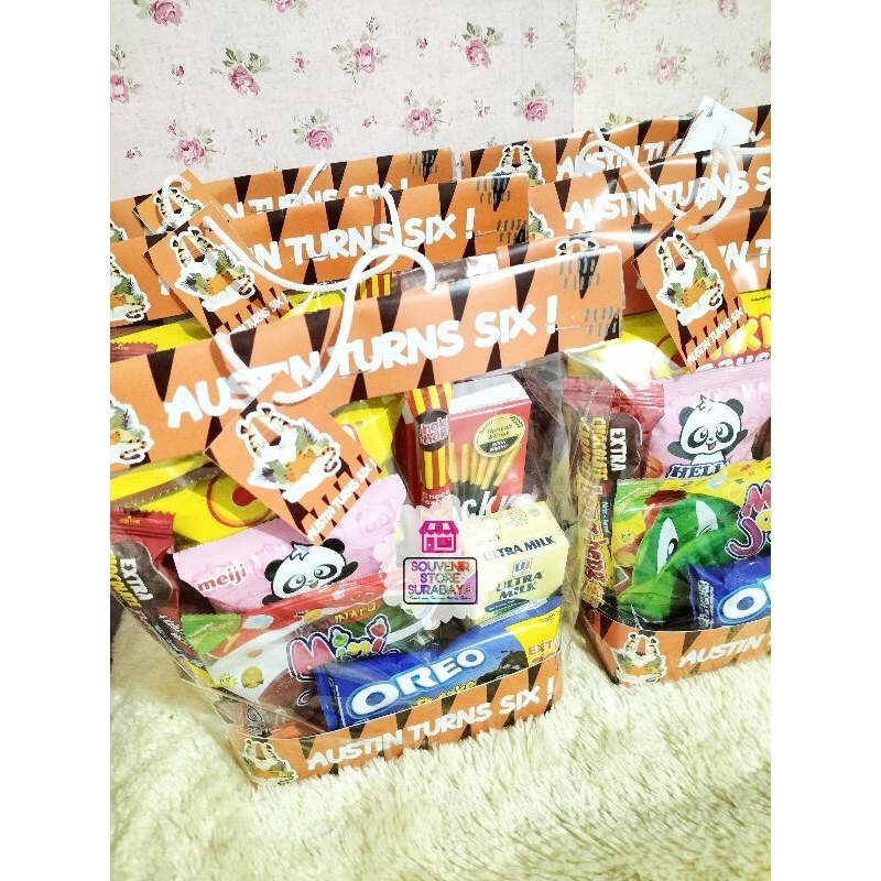 Jual Premium Custom Paper Snack Plastik || Snack Label custom tema ...