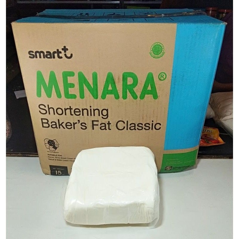 Jual Menara Shortening Baker's Fat Clasic | Mentega Putih | Shopee ...