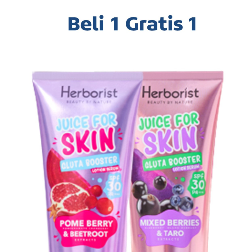 Jual [BELI 1 GRATIS 1] Herborist SPF Taro Dan Berry Ungu Pink Untuk ...