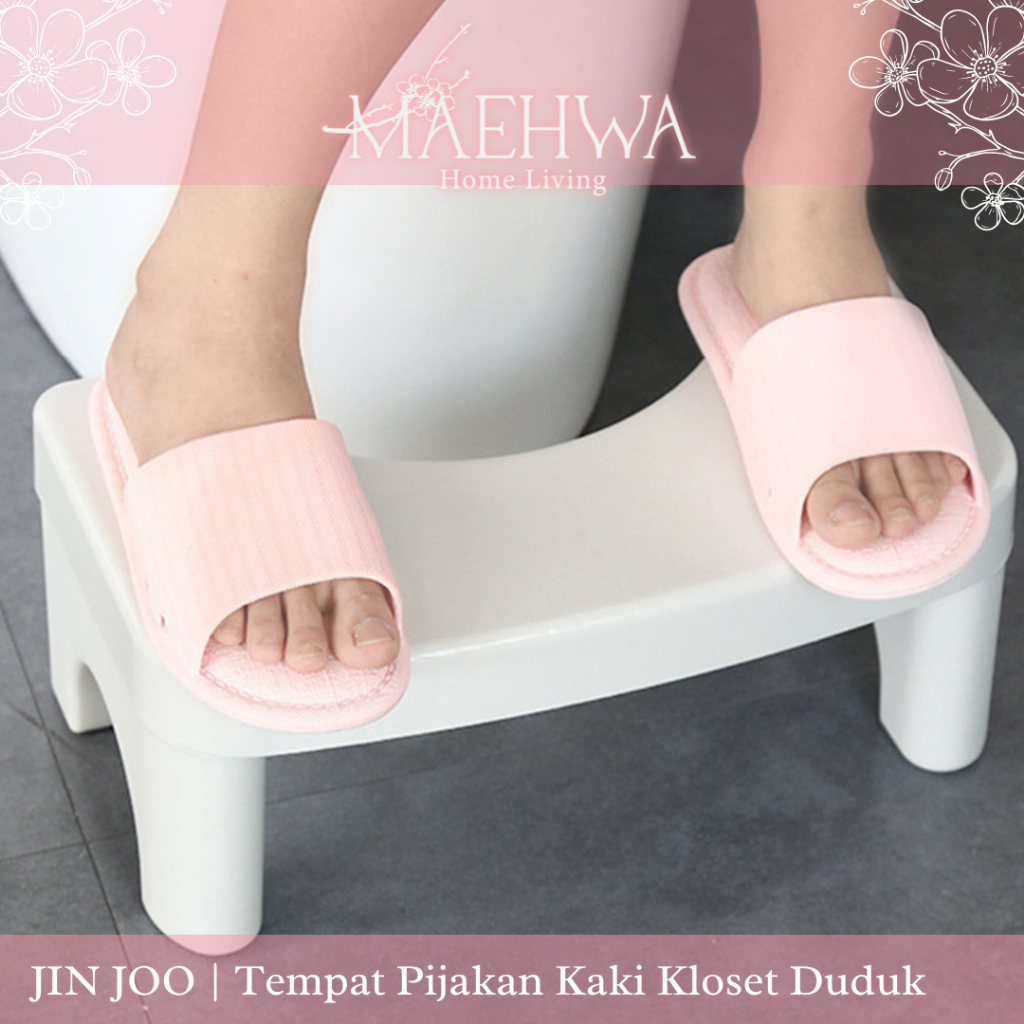 Jual 【MAEHWA】JIN JOO Kursi WC Toilet Simpel Pijakan Kaki Kloset Sehat ...