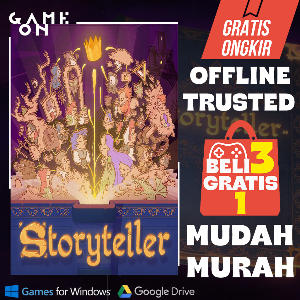 Jual Storyteller - Game PC Simulasi Puzzle - Download Game Offline ...