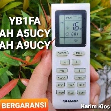 Jual remot ac sharp ucy original 100% uang kembali | Shopee Indonesia