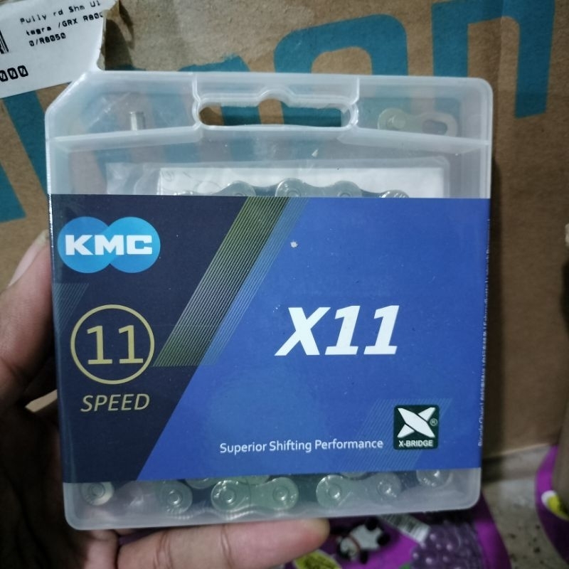 Jual Rantai Sepeda KMC X11 11 speed | Chain KMC original Sepeda Lipat ...