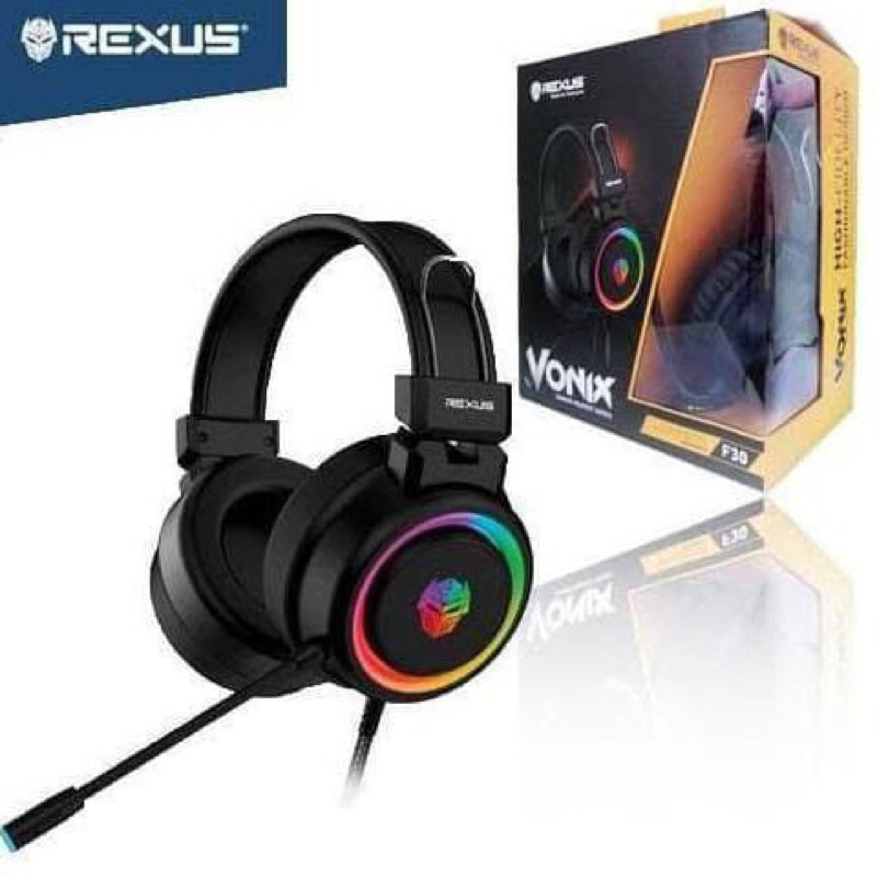 Jual HF rexus Gamming F30 LED RGB | Shopee Indonesia