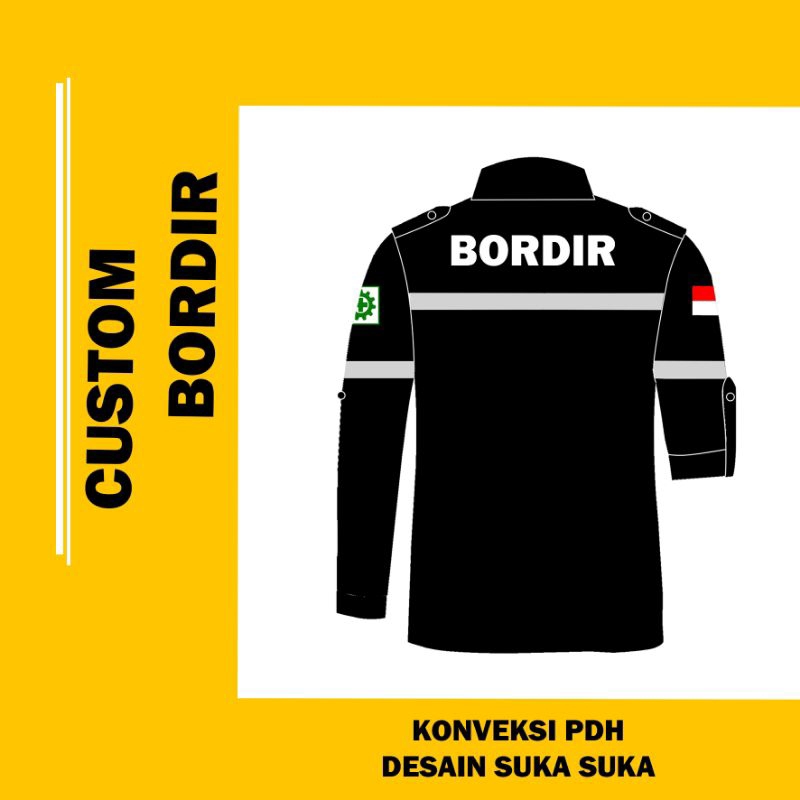 Jual Wearpack Safety Bordir Satuan Kemeja Kerja Lapangan Proyek ...