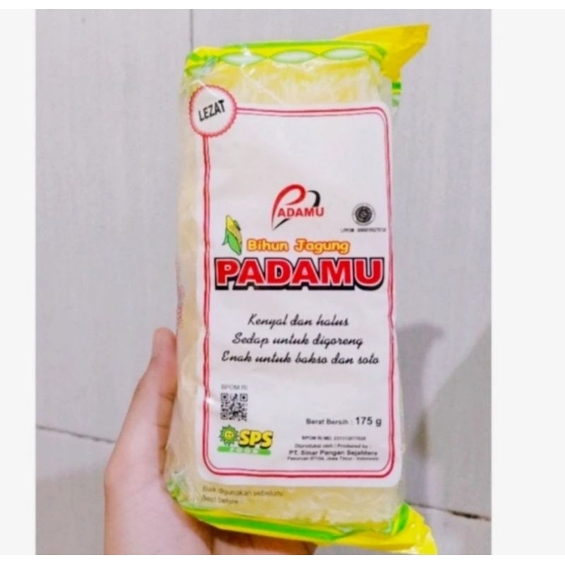 Jual bihun jagung padamu kuning kemasan 175gr | Shopee Indonesia