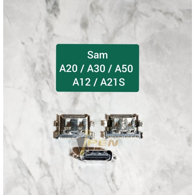 Jual Connector Cas Saja Sam A20 A30 A50 A12 A21S M20 Konektor Charger ...