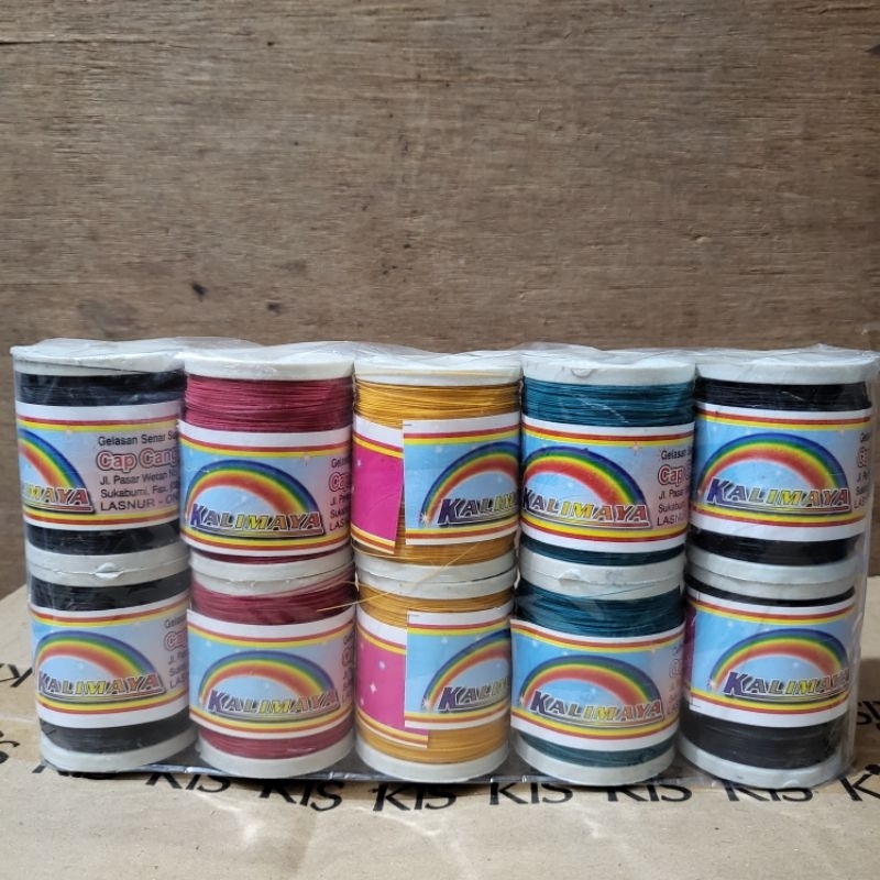Jual BENANG GELASAN CANGKLONG,BENANG LAYANGAN TUNGKUL PUTIH,BENANG ...