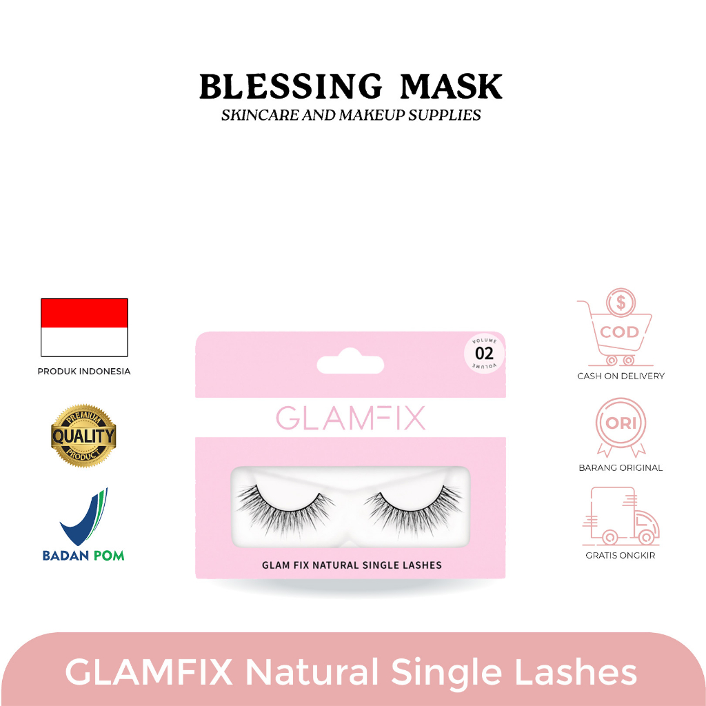 Jual GLAMFIX Perfect Blink Lashes Bulu Mata 3D Volume Eyelash Extension | Glam FIX | Shopee ...