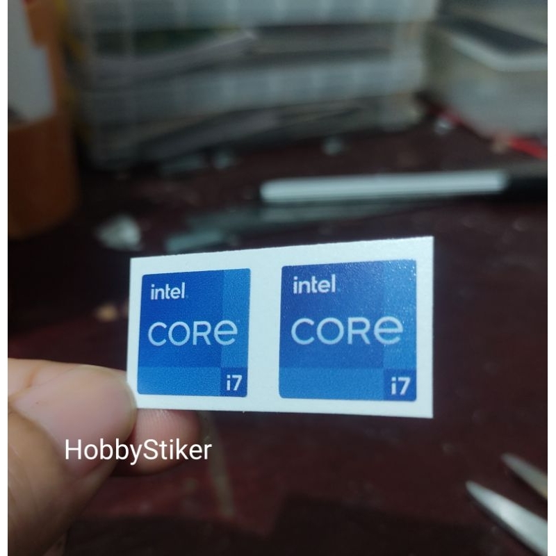 Jual stiker core i7 untuk pc laptop notebook | Shopee Indonesia
