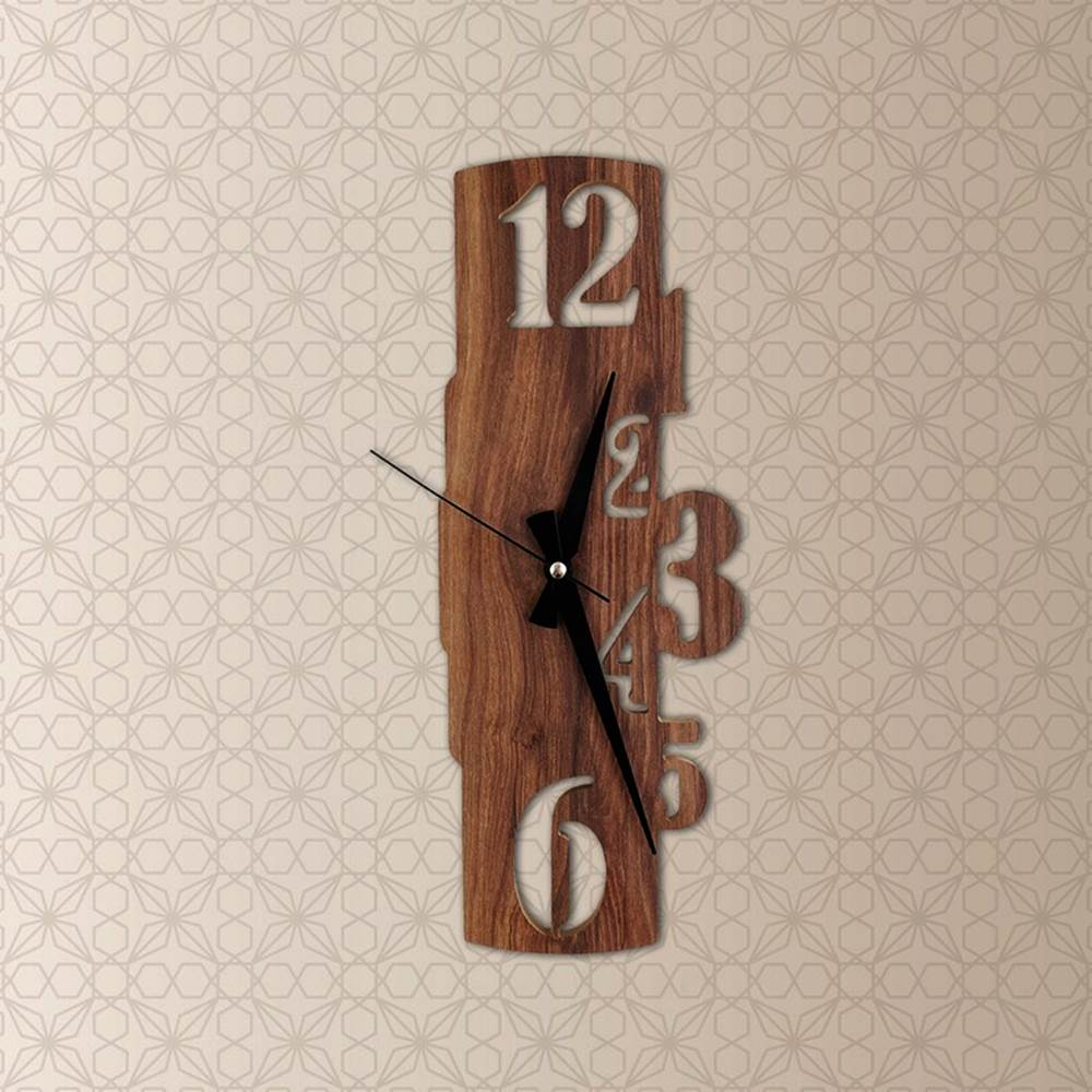 Jual Jam Dinding Kayu Kerajinan Modern Minimalis Unik Antik Solid Wood ...