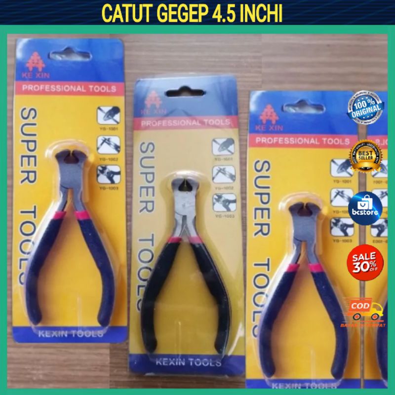 Jual (COD) Tang Gegep 4.5" / Catut / Tanggem kakak tua / Catut Paku ...