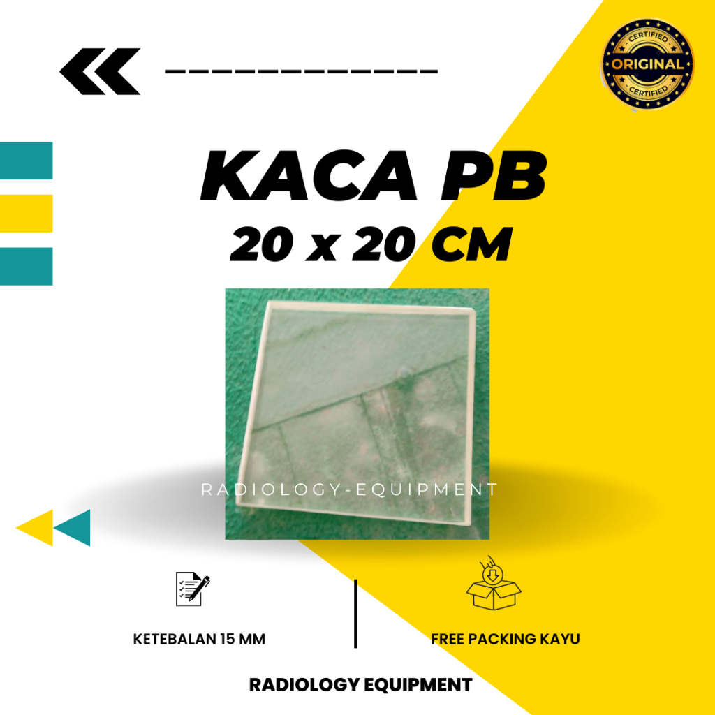 Jual KACA PB 20X20 CM TIMBAL XRAY RONTGEN RONGENT RONSEN RUMAH SAKIT ...