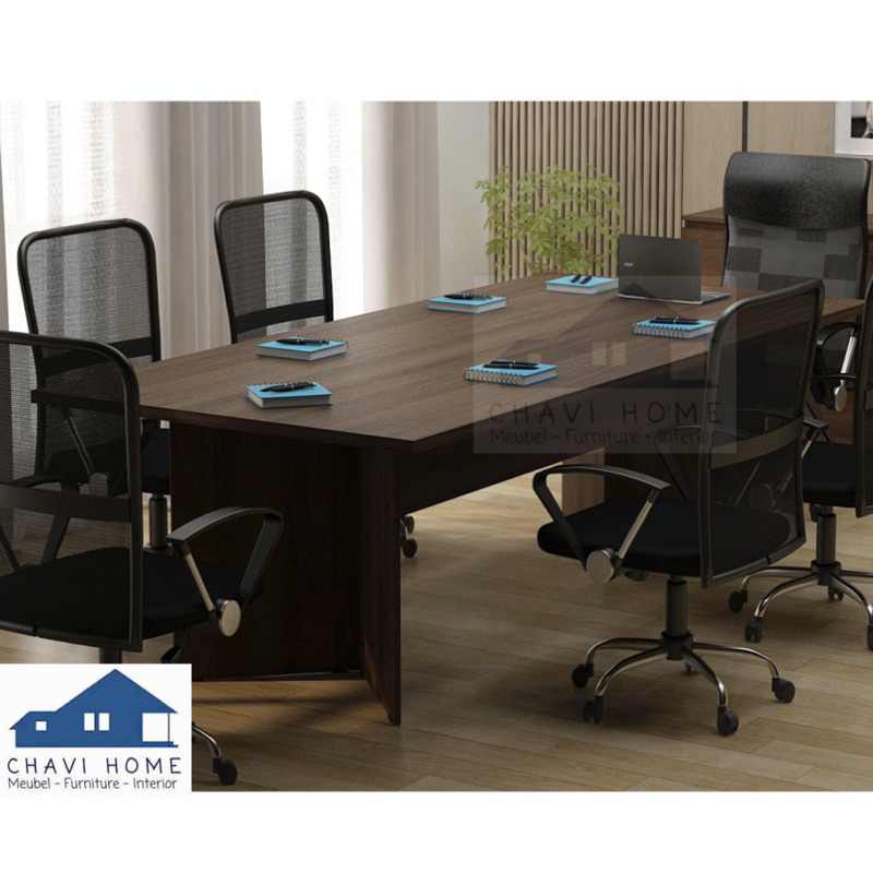 Jual meja meeting meja rapat meja office meja kantor panjang ukuran ...