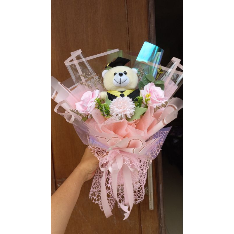 Jual Bucket boneka wisuda | Hadiah | bucket bunga | Shopee Indonesia