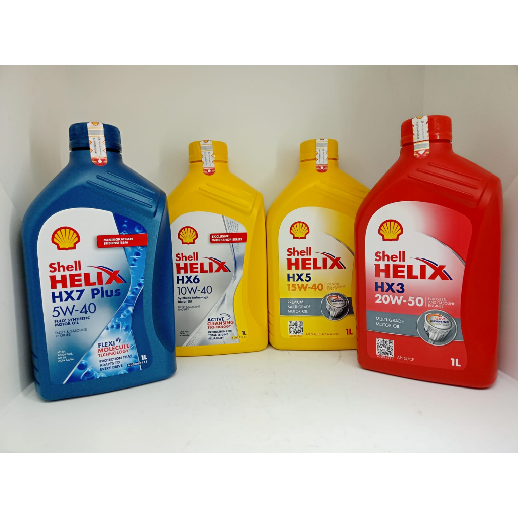 Jual Shell Helix Series, Pelumas Mesin Bensin & Diesel Kemasan Isi 1 ...