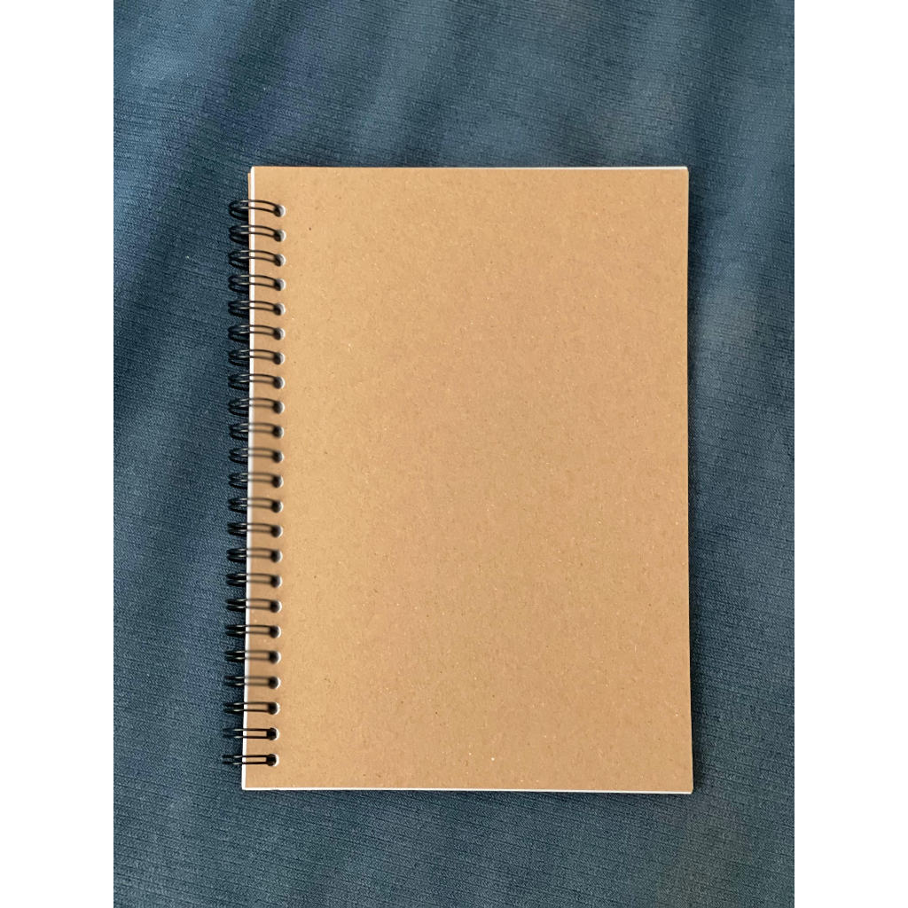 Jual NoteBook A5 Kraft/spiral/souvenir/custome murah | Shopee Indonesia
