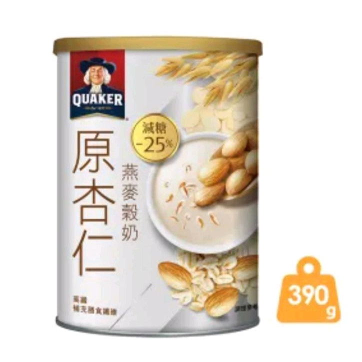 Jual QUAKER SUSU OAT ALMOND ORIGINAL 390g (Less Sugar 25%) | Shopee ...