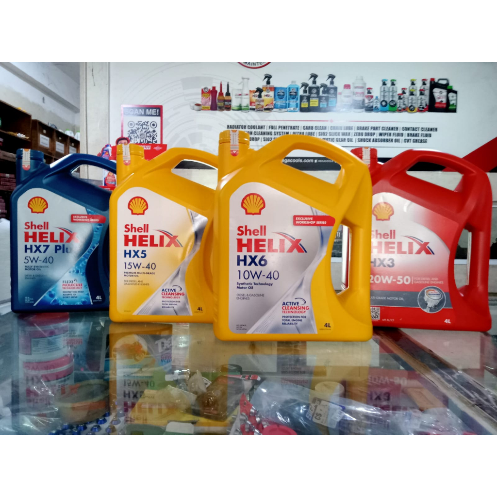 Jual Shell Helix Series, Pelumas Mesin Bensin & Diesel Kemasan Galon ...