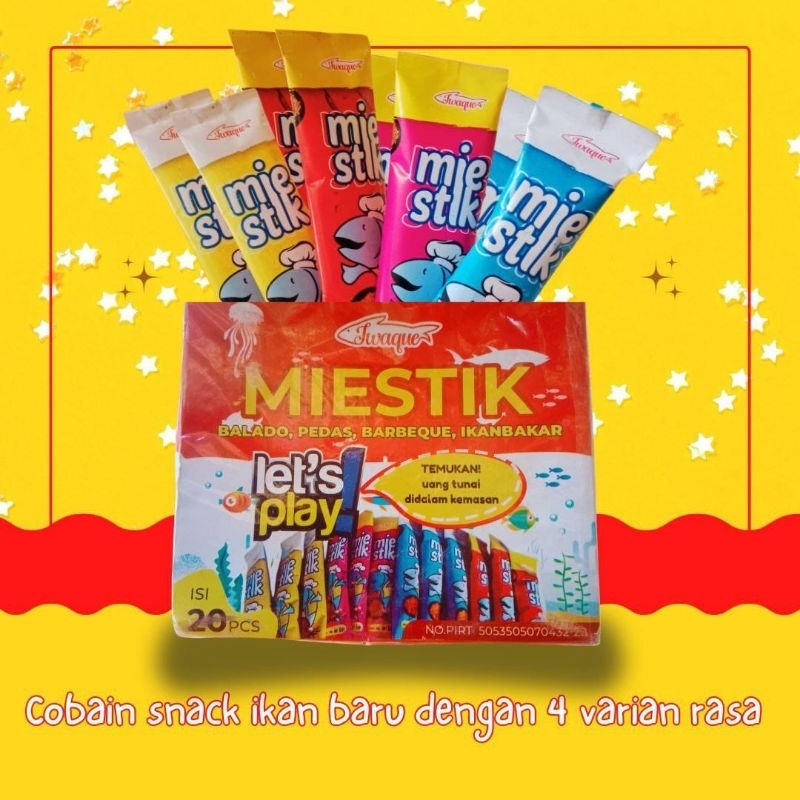 Jual Mie Stik Pack | Snack ikan patin | jajanan sehat anak hebat ...