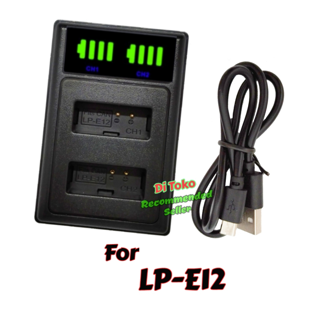 Jual Canon Charger Kamera Lc E12e Charjer For Baterai Lp E12 Chas ...