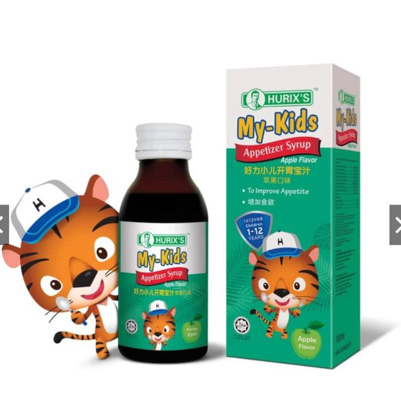 Jual Hurix's My Kids Appetizer Syrup 100 ml | Shopee Indonesia