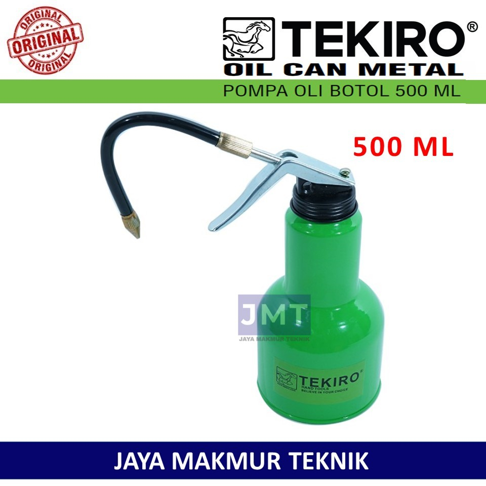 Jual TEKIRO Pompa Oli Botol High Pressure Oil Pump Oil Can 500cc ...