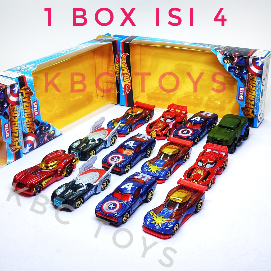 Jual Mainan Mobil Mobilan Avangers Untuk Anak - Mainan Edukasi - Kado ...