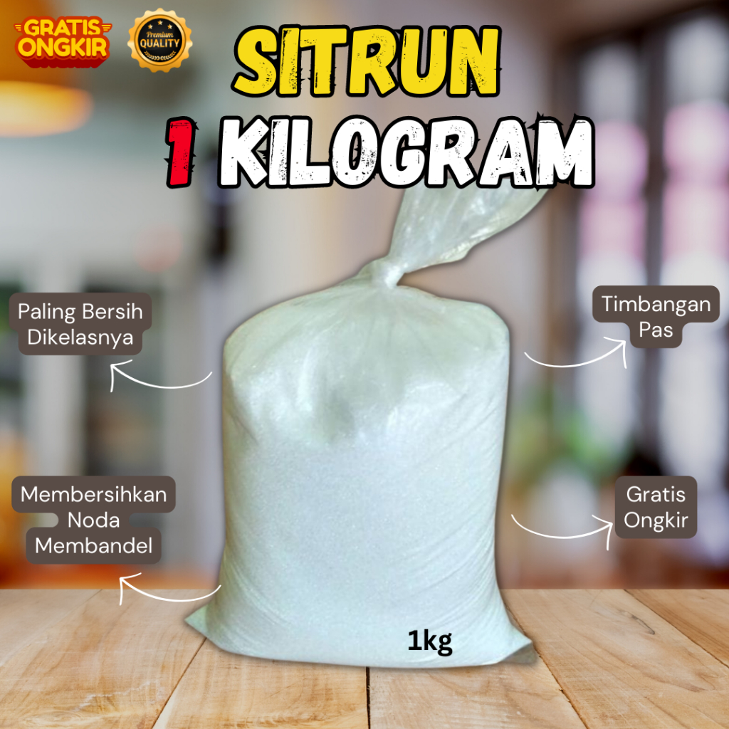 Jual Sitrun Biang Pembersih 1 Kilo / Citrun Pembersih serbaguna ...