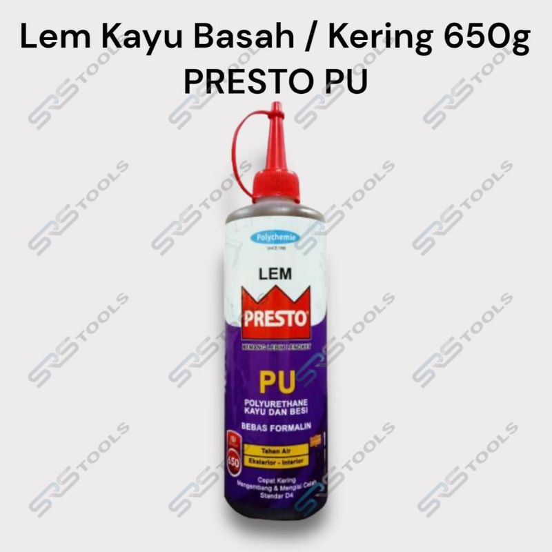 Jual PRESTO PU Lem Madu Busa 650gr - Lem Kayu Basah Kering Serbaguna ...