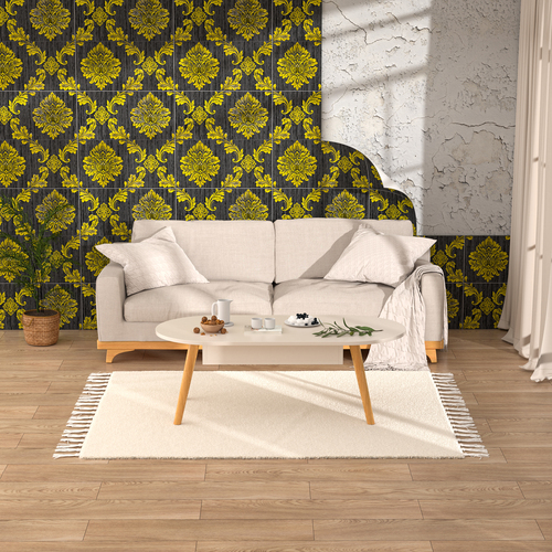 Jual Wallpaper Dinding Foam 70x70cm Wallpaper Motif Batik Eropa ...