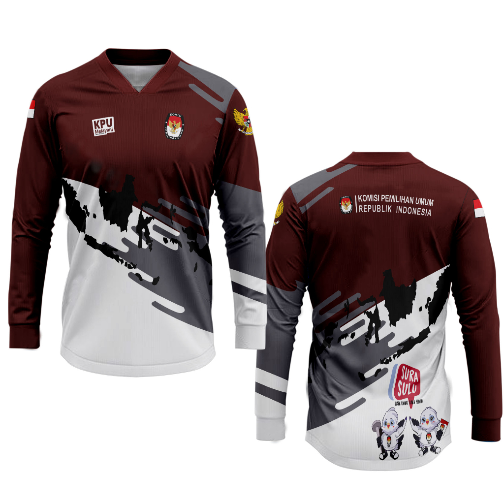 Jual Baju Kaos Pemilu 2024 Keren Bisa Custom Pemilu Sesuai Daerah
