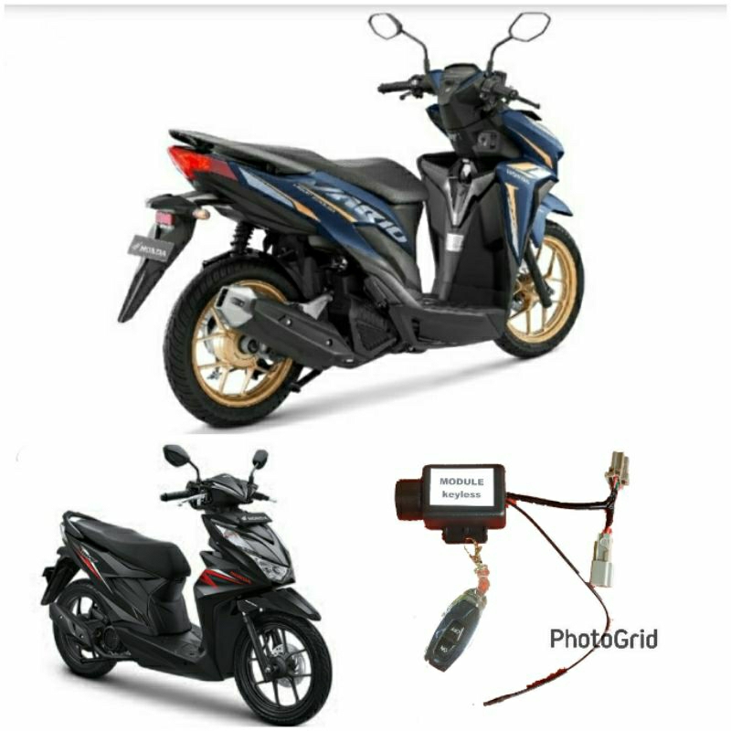 Jual Remote kontak ON OFF HONDA injection Vario Beat Scoopy Genio injection PNP | Shopee Indonesia