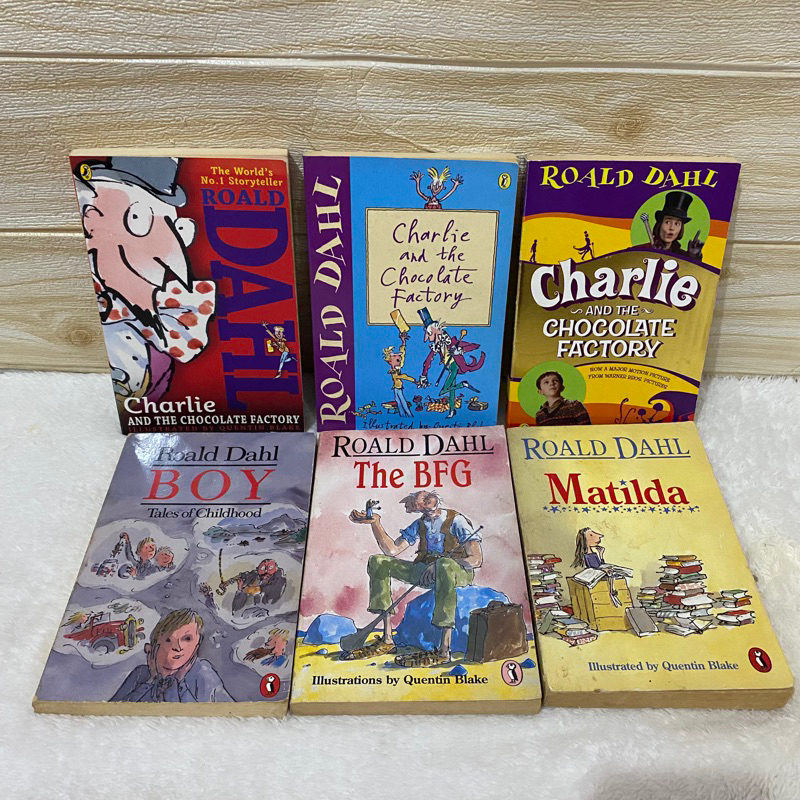 Jual Novel Import Buku Anak [ The BFG, The Twits, Matilda, The Witches ...