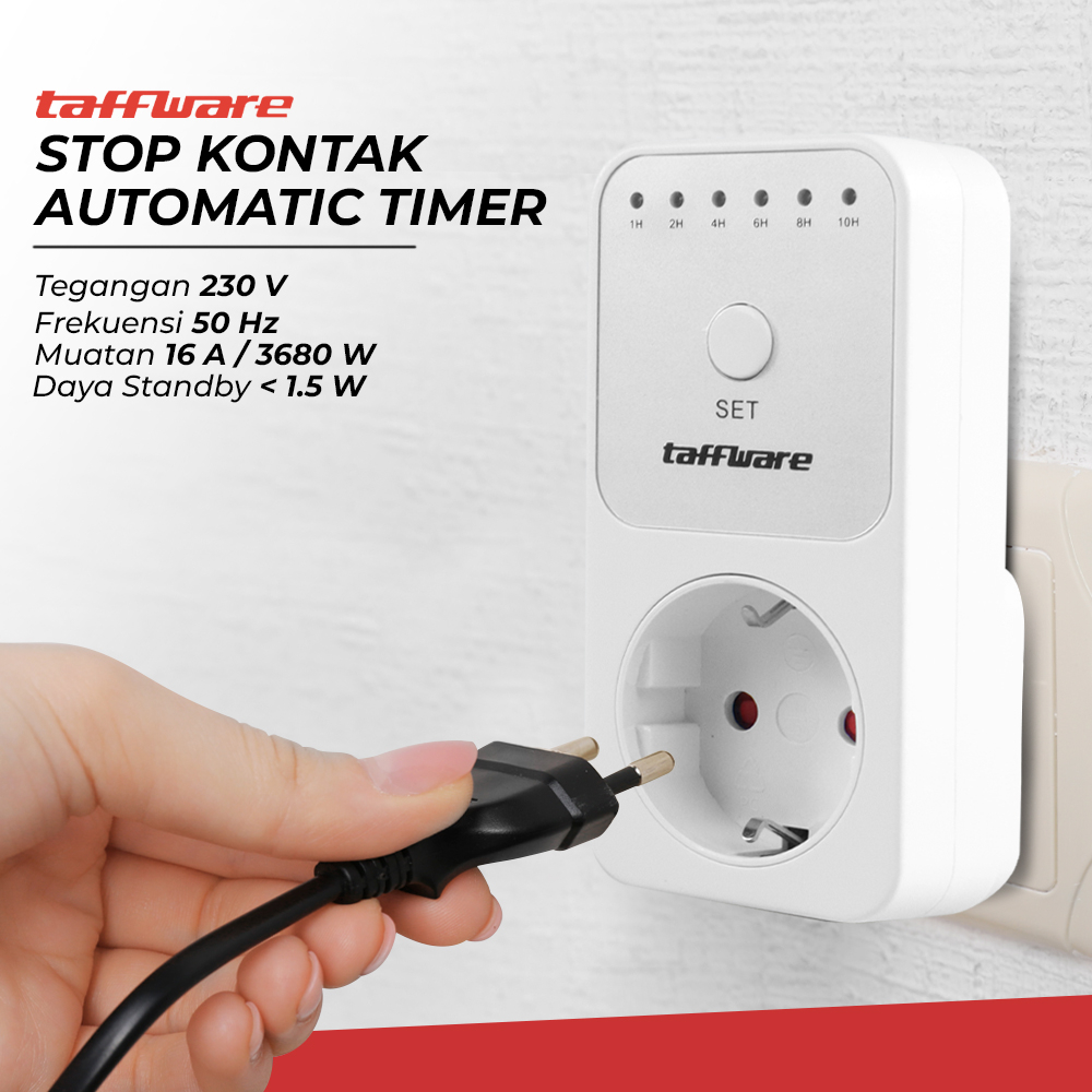 Jual Timer Stop Kontak Manual Colokan Penghenti Arus Otomatis Mati ...