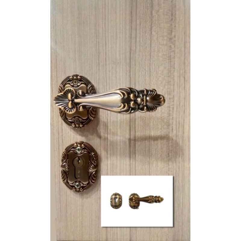 Jual Handle Pintu Rumah Klasik dan Antik Merk SES CLR 20 NAB | Shopee ...