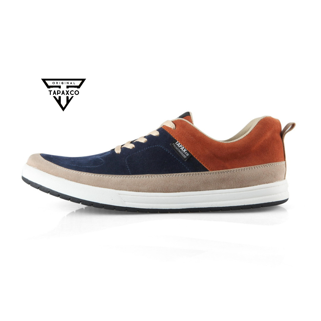 Jual Sepatu Sneakers Pria Kulit Suede Asli TPR | Sepatu Casual Kets ...