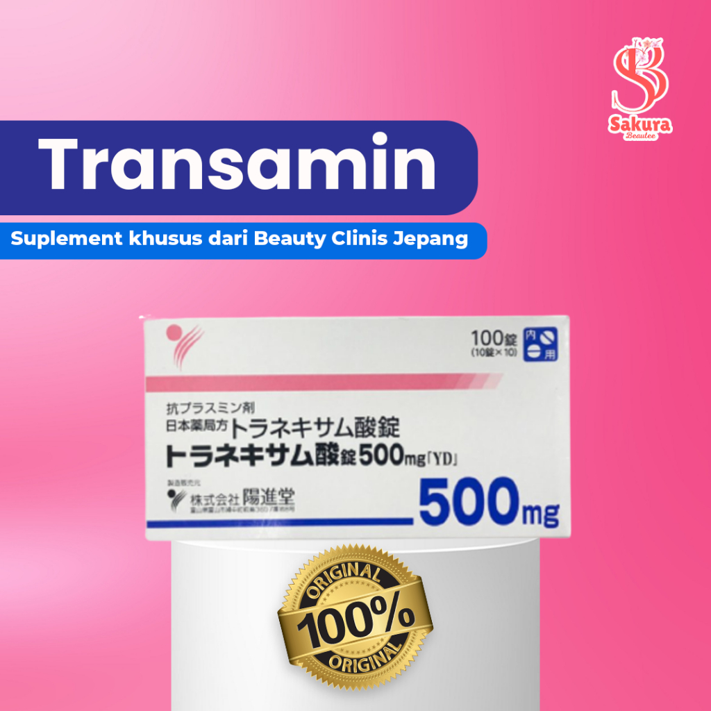 Jual Tranexamic Acid Transamin | Suplement untuk kulit cantik | Shopee ...