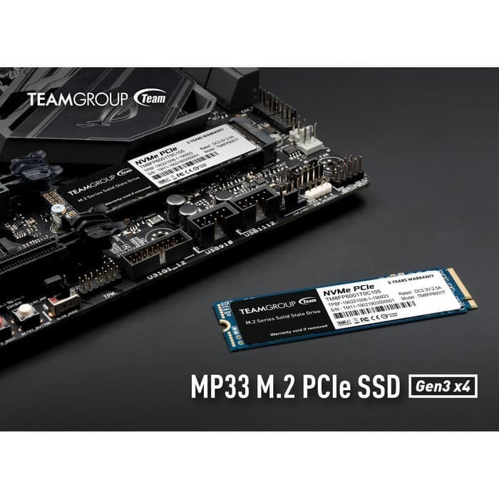 Jual SSD Team MP33 2TB/1TB/512GB/256GB - NVMe PCIe 3x4 M2.2280 | Shopee Indonesia