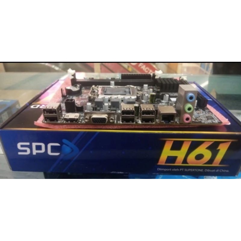 Jual MOTHERBOARD SPC H61 LGA 1155 | Shopee Indonesia
