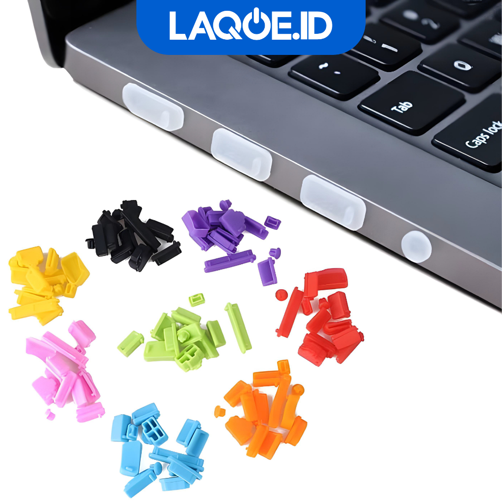 Jual Penutup Port Laptop / Dust Plug Laptop Notebook isi Paket 16pcs ...