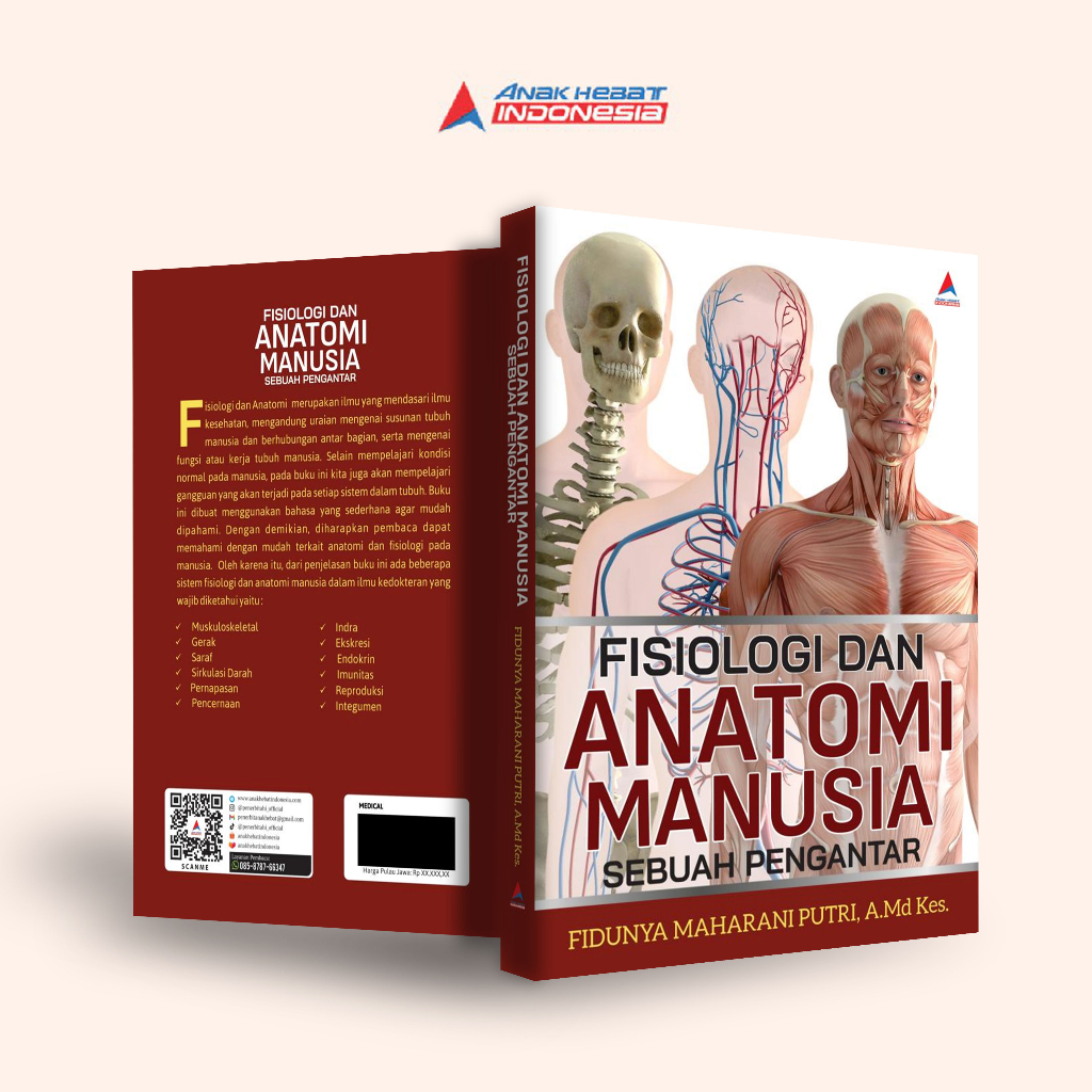Jual Buku Fisiologi Dan Anatomi Manusia : Sebuah Pengantar | Shopee Indonesia