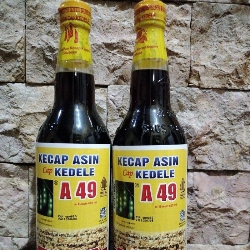 Jual KECAP ASIN KEDELE CAP A 49 ( HALAL) 600 ml | Shopee Indonesia