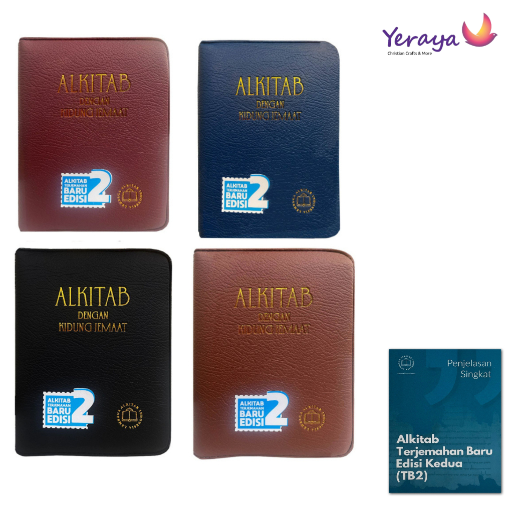 Jual Alkitab Dengan Kidung Jemaat Kristen Kecil TB2 034 TI KJ Kitab ...