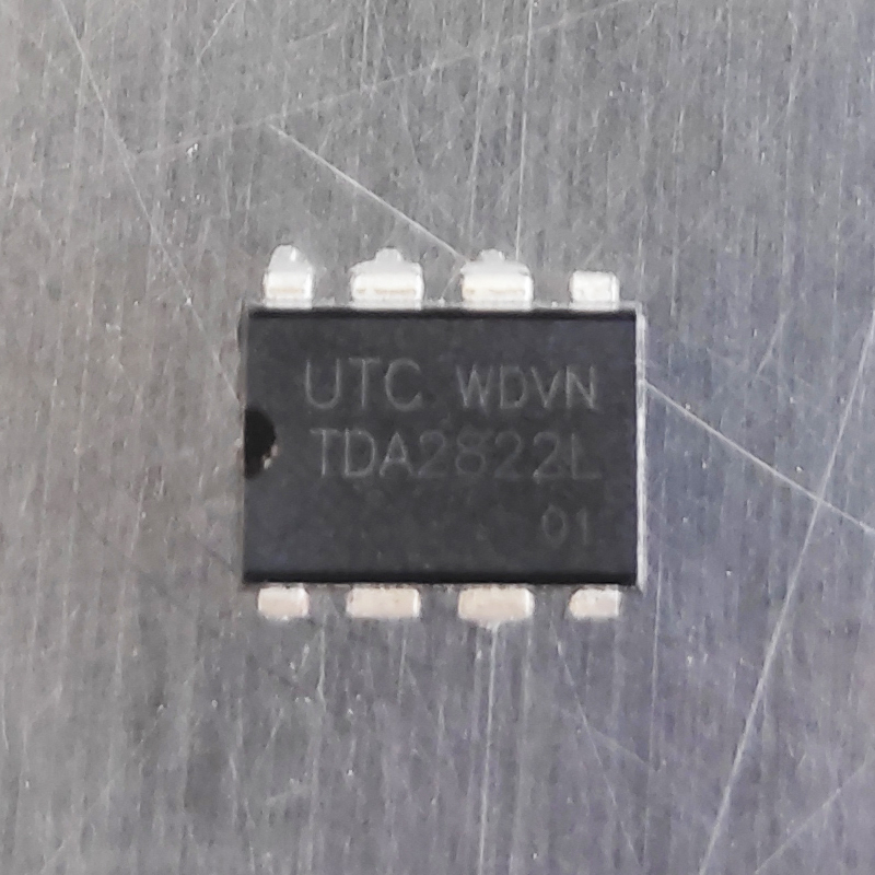 Jual IC TDA2822 TDA 2822 DUAL LOW VOLTAGE POWER AMPLIFIER DIP-8 INTEGRATED CIRCUIT TDA2822 L ...