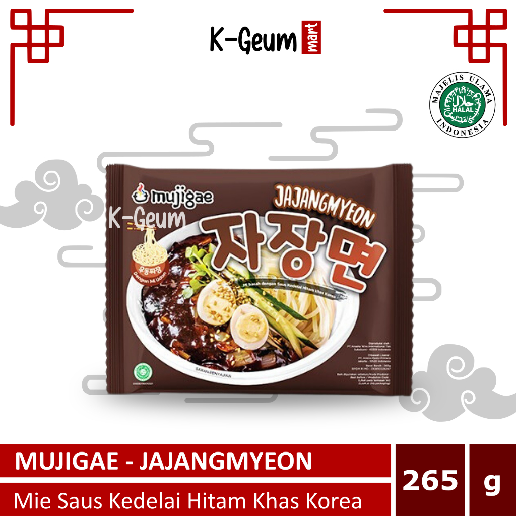 Jual Mujigae Jajangmyeon Mie Saus Kedelai Hitam Khas Korea 265gr ...