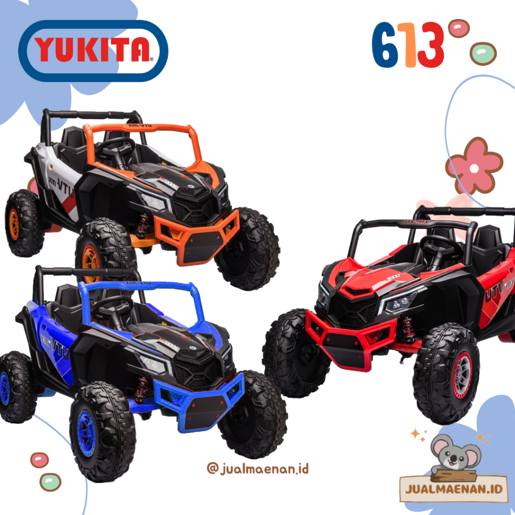 Jual MOBIL AKI UTV PREDATOR - YUKITA 613 | Shopee Indonesia