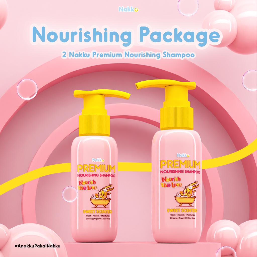 Jual Nakku - Premium Nourishing Shampoo Bayi Shampo Anak Baby New Born ...
