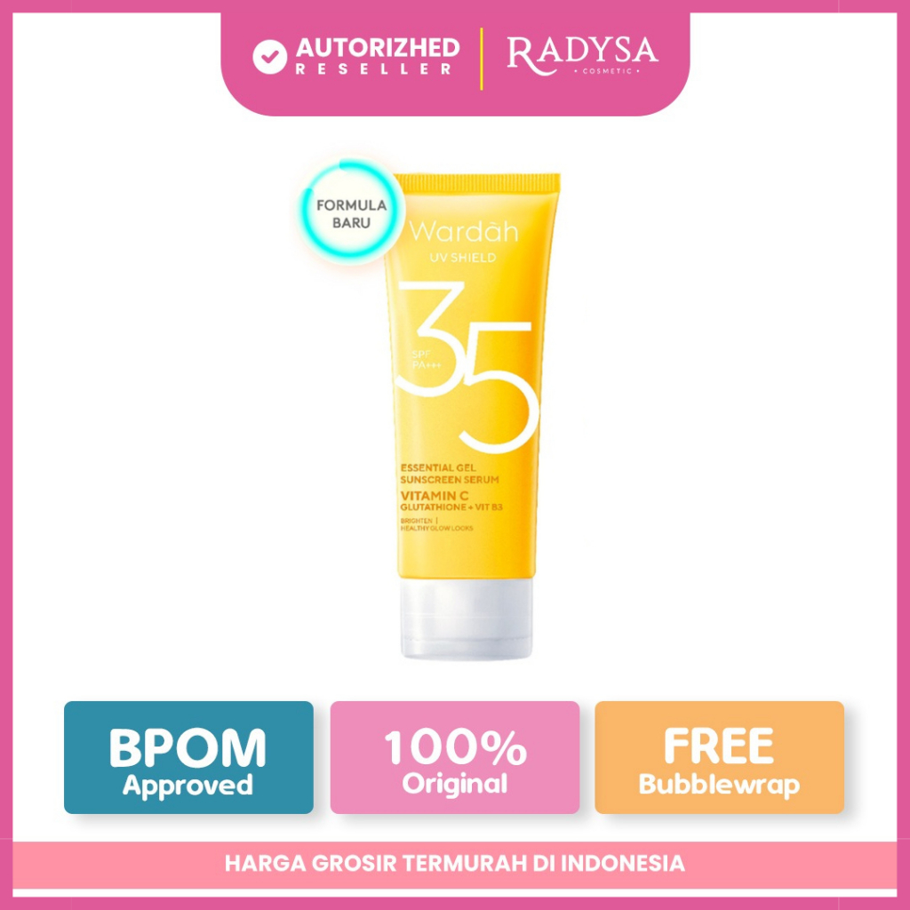 Jual RADYSA - WARDAH Sunscreen Gel SPF 35 - Kuning | Shopee Indonesia